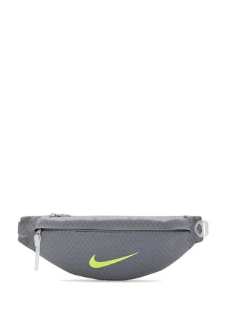 Nike Erkek Gri Logo Baskılı Bel Çantası EU Nike Erkek Gri Logo Baskılı Bel Çantası EU