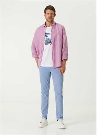 Beymen Club Erkek Slim Fit Gri Jean Pantolon 36