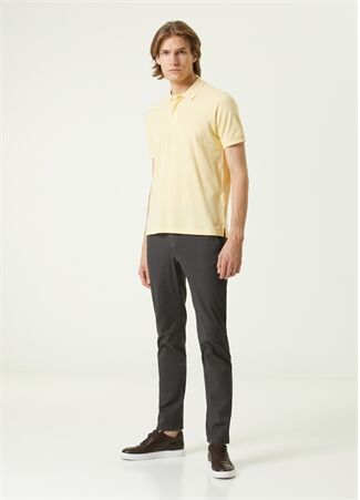 Beymen Club Erkek Slim Fit Gri Dokulu Spor Pantolon 46