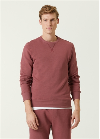Beymen Collection Erkek Pembe Basic Sweatshirt Bordo S EU Beymen Collection Erkek Pembe Basic Sweatshirt Bordo S EU