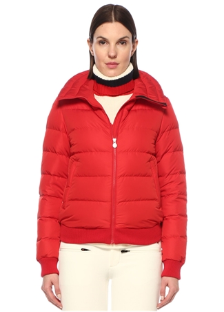 Perfect Moment Kadın Kırmızı Kapüşonlu Yıldız Figürlü Puff Mont XS EU