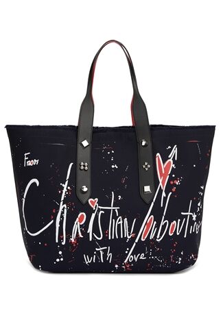 Christian Louboutin Kadın Frangibus Lacivert El Çantası EU Christian Louboutin Kadın Frangibus Lacivert El Çantası EU