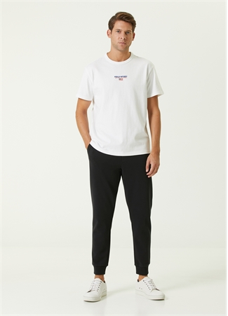 Polo Ralph Lauren Erkek Siyah Dar Paça Eşofman Altı XL EU