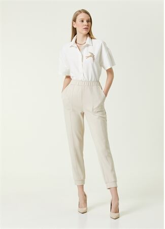 Beymen Club Kadın Bej Jersey Jogger Eşofman Altı Xs Beymen Club Kadın Bej Jersey Jogger Eşofman Altı Xs