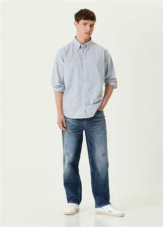 Allsaints Erkek Jean Pantolon Mavi 28 Uk Allsaints Erkek Jean Pantolon Mavi 28 Uk