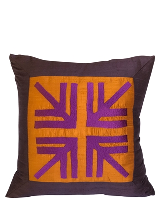 Atölye11 Muska Nazarlık Mor 50x50 cm İpek Dekoratif Yastık Çok Renkli Atölye11 Muska Nazarlık Mor 50x50 cm İpek Dekoratif Yastık Çok Renkli