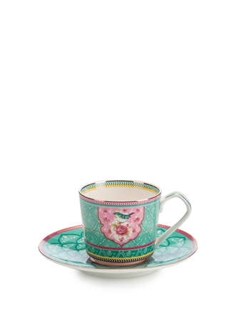 Lamart Peri Masalı Yeşil Porselen Çay Fincanı ve Tabağı Lamart Peri Masalı Yeşil Porselen Çay Fincanı ve Tabağı