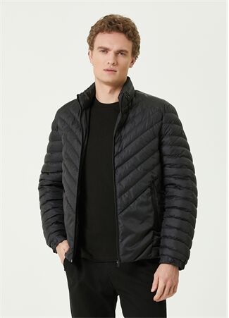 Beymen Club Erkek Siyah Kapüşonlu Mont S