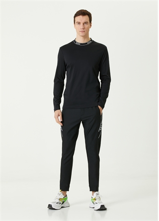 Boss Erkek Slim Fit Siyah Şerit Logolu Eşofman Altı L EU Boss Erkek Slim Fit Siyah Şerit Logolu Eşofman Altı L EU