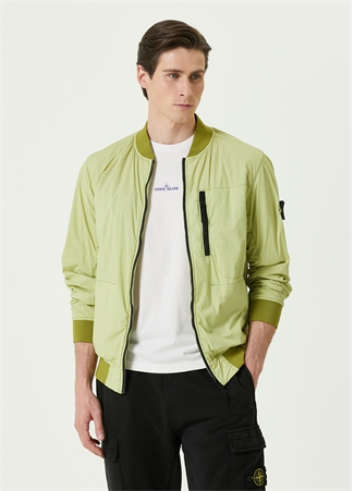 Stone Island Erkek Yeşil Logo Detaylı Mont S Eu Stone Island Erkek Yeşil Logo Detaylı Mont S Eu