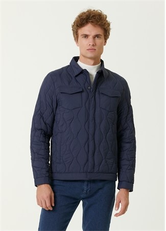 Beymen Club Erkek Essential Lacivert Puff Gömlek Mont S Beymen Club Erkek Essential Lacivert Puff Gömlek Mont S