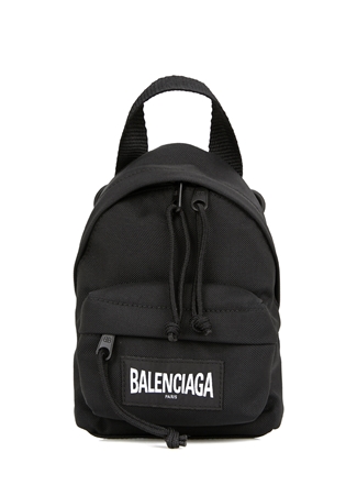 Balenciaga Kadın Siyah Askılı Mini Sırt Çantası EU Balenciaga Kadın Siyah Askılı Mini Sırt Çantası EU