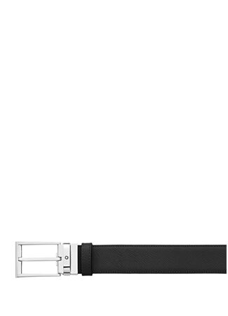 Montblanc Erkek KEMER Siyah EU