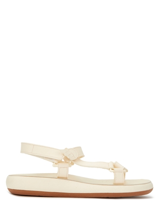 Ancient Greek Sandals Kadın Beyaz Deri Sandalet 35 EU Ancient Greek Sandals Kadın Beyaz Deri Sandalet 35 EU