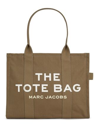 Marc Jacobs (The) Kadın Haki Logolu Alışveriş Çantası EU