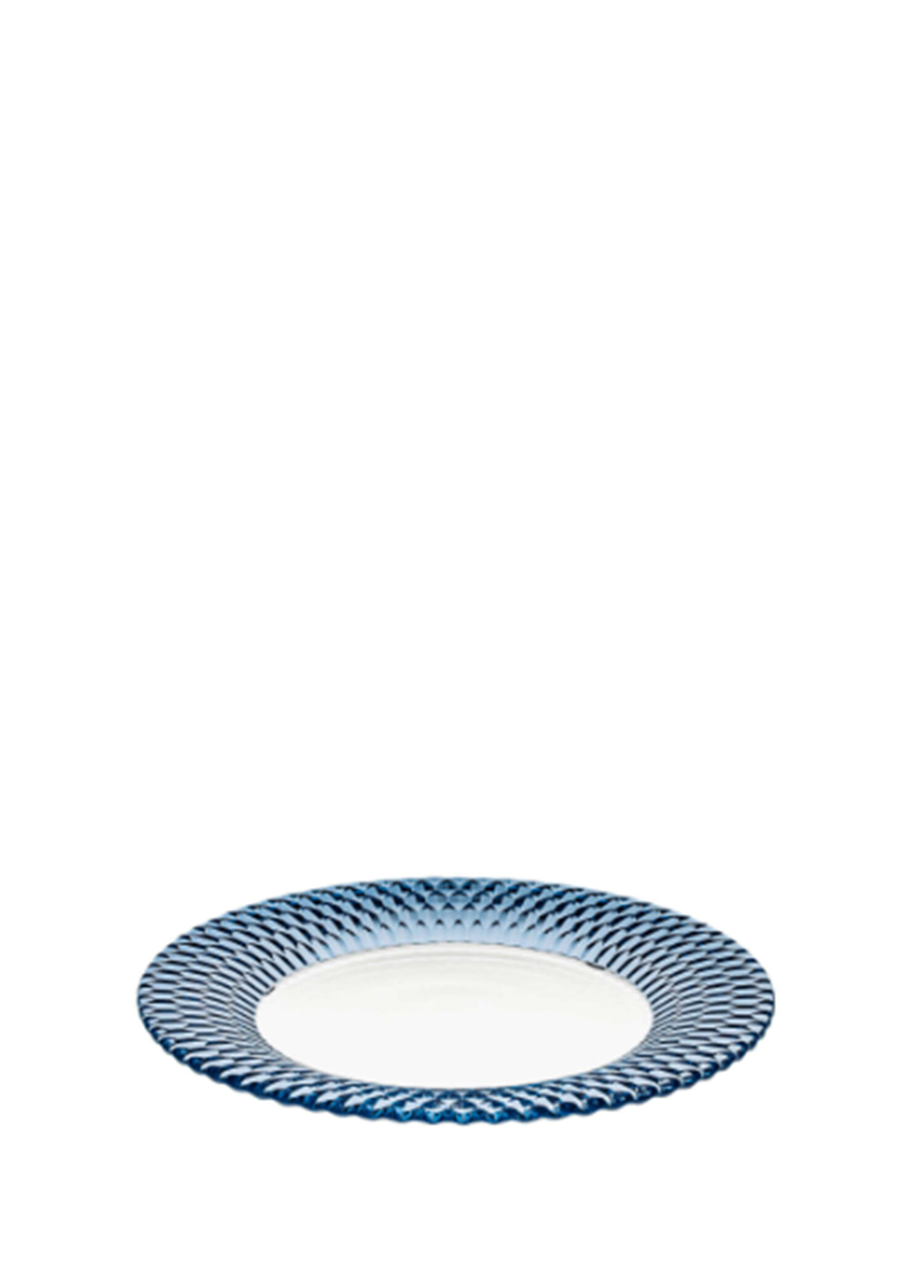 Villeroy & Boch - Boston Colour Mavi Kristal Servis Tabağı 32 cm - Mavi