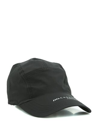 Academia Kadın Siyah Logo Baskılı Şapka EU