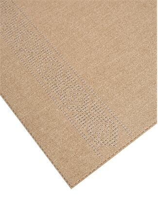 Luxuria Taba Etnik Nakışlı Peçete Kahverengi