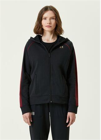 Under Armour Kadın UA CNY Siyah Kapüşonlu Sweatshirt XS EU