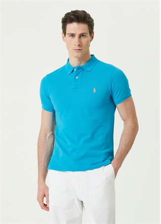Polo Ralph Lauren Erkek Mavi Yaka T-shirt S Eu Polo Ralph Lauren Erkek Mavi Yaka T-shirt S Eu
