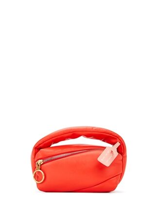Off-white Kadın Kırmızı Deri Çanta Eu