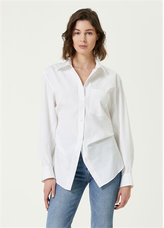 Maksu Kadın Coressia Beyaz Gömlek EU