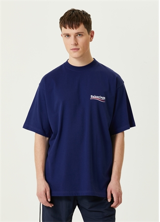 Balenciaga Erkek TSHIRT Mavi XS EU Balenciaga Erkek TSHIRT Mavi XS EU