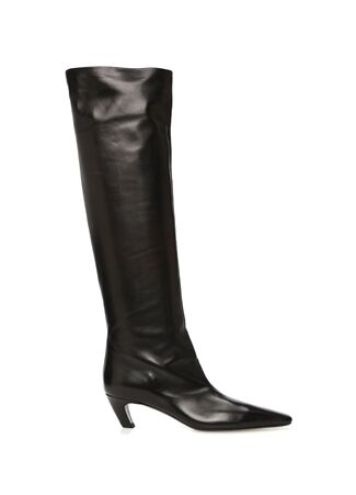 Khaite Kadın Siyah Deri Çizme 37 EU
