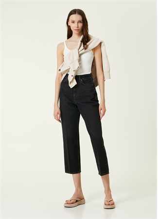 Acne Studios Kadın Siyah Yüksek Bel Jean Pantolon 24 Us Acne Studios Kadın Siyah Yüksek Bel Jean Pantolon 24 Us