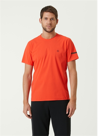 Isaora Erkek Turuncu Reflektif Şeritli T-shirt XL EU Isaora Erkek Turuncu Reflektif Şeritli T-shirt XL EU