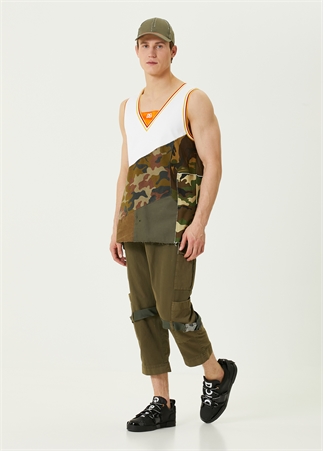 Dolce&gabbana Erkek Haki Beli Kordonlu Cropped Pantolon 44 It Dolce&gabbana Erkek Haki Beli Kordonlu Cropped Pantolon 44 It