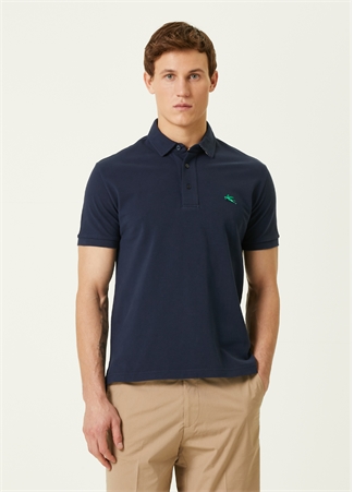 Etro Erkek Lacivert Polo Yaka T-shirt S EU Etro Erkek Lacivert Polo Yaka T-shirt S EU