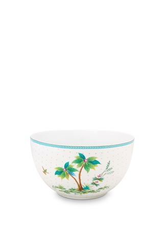 Pip Studio Jolie Beyaz Desenli Porselen Kase Pip Studio Jolie Beyaz Desenli Porselen Kase