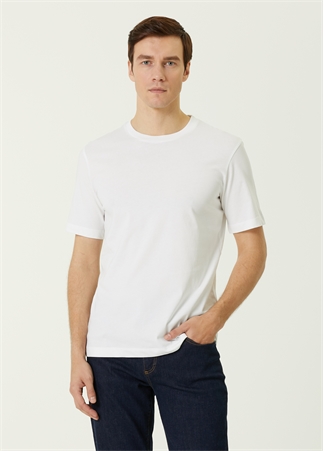 Scotch & Soda Erkek Beyaz Bisiklet Yaka T-shirt S EU Scotch & Soda Erkek Beyaz Bisiklet Yaka T-shirt S EU