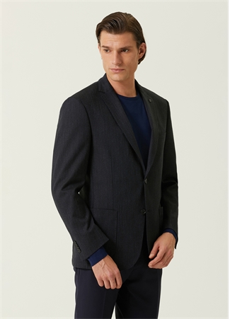 Network Erkek Drop 6 Slim Fit Lacivert Kelebek Yaka Ceket 50-6N EU Network Erkek Drop 6 Slim Fit Lacivert Kelebek Yaka Ceket 50-6N EU