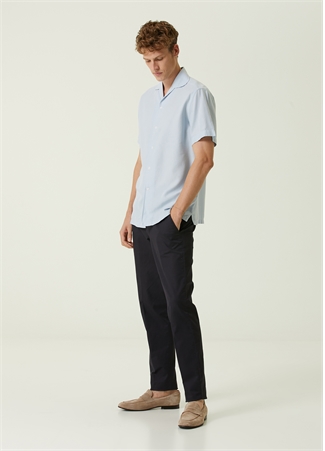 Beymen Collection Erkek Leisure Fit Açık Mavi Kamp Yaka Gömlek 39 IT Beymen Collection Erkek Leisure Fit Açık Mavi Kamp Yaka Gömlek 39 IT