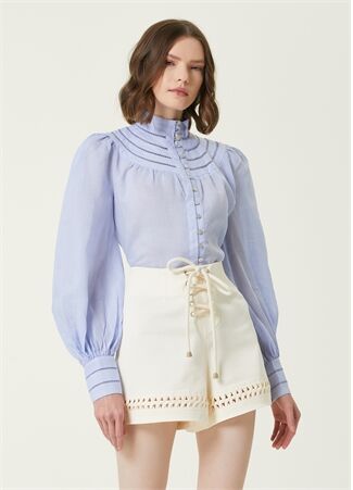 Alemais Kadın Bluz Mor 6 Us