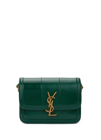 Kadın Solferino Small Yeşil Deri Omuz Çantası Haki EU