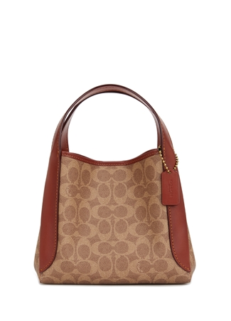 Coach Kadın Taba Logo Desenli Hobo Turuncu EU Coach Kadın Taba Logo Desenli Hobo Turuncu EU