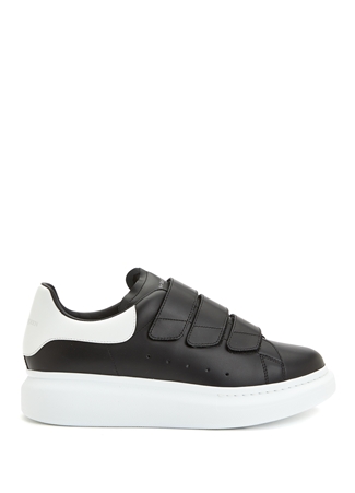 Alexander Mcqueen Kadın Oversize Siyah Logolu Deri Sneaker 35 Eu Alexander Mcqueen Kadın Oversize Siyah Logolu Deri Sneaker 35 Eu