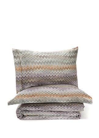 Missoni Home John Yeşil Desenli Nevresim Takımı