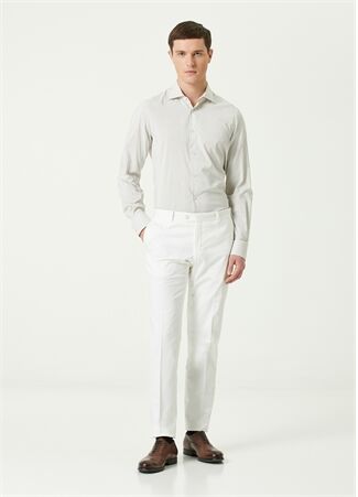 Pal Zileri Erkek Beyaz Pantolon 54 IT