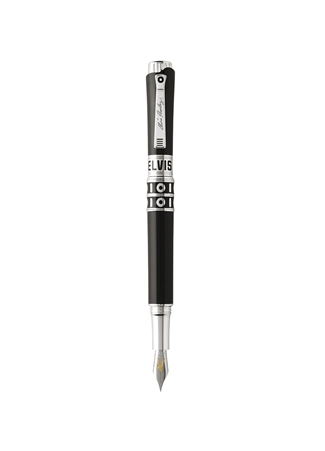 Montegrappa Elvis Presley Siyah Dolma Kalem EU Montegrappa Elvis Presley Siyah Dolma Kalem EU