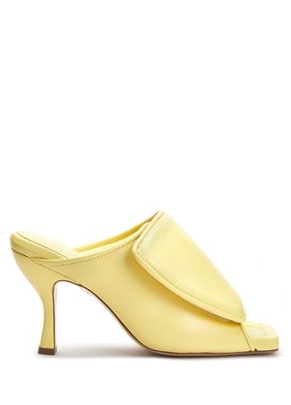 Gia Borghini Kadın Sarı Deri Terlik 36 Eu