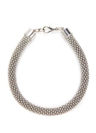 Beymen Collection Kadın Cam Boncuklu Kolye Gri EU