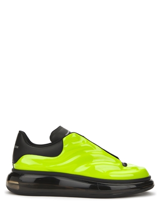 Alexander McQueen Erkek Siyah Sarı Logolu Sneaker 4 EU Alexander McQueen Erkek Siyah Sarı Logolu Sneaker 4 EU