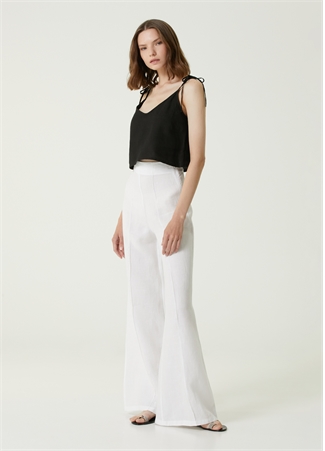 Dor Raw Luxury Kadın Soulskin Beyaz Bol Paça Keten Pantolon S EU Dor Raw Luxury Kadın Soulskin Beyaz Bol Paça Keten Pantolon S EU