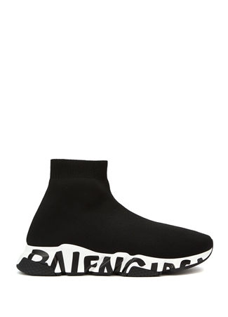 Balenciaga Erkek Speed Siyah Beyaz Çorap Formlu Sneaker 4 EU Balenciaga Erkek Speed Siyah Beyaz Çorap Formlu Sneaker 4 EU