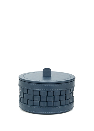 Beymen Home Marine Small Örgü Dokulu Deri Dekoratif Kutu Lacivert Beymen Home Marine Small Örgü Dokulu Deri Dekoratif Kutu Lacivert