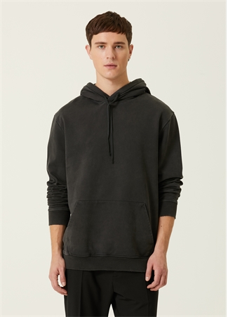 Allsaints Erkek Roswell Antrasit Kapüşonlu Sweatshirt Gri S EU Allsaints Erkek Roswell Antrasit Kapüşonlu Sweatshirt Gri S EU